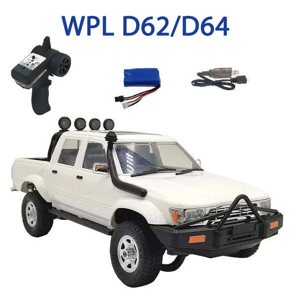 WPL D62-1 D64-1 RC Rock Crawler – Heavy Duty RC