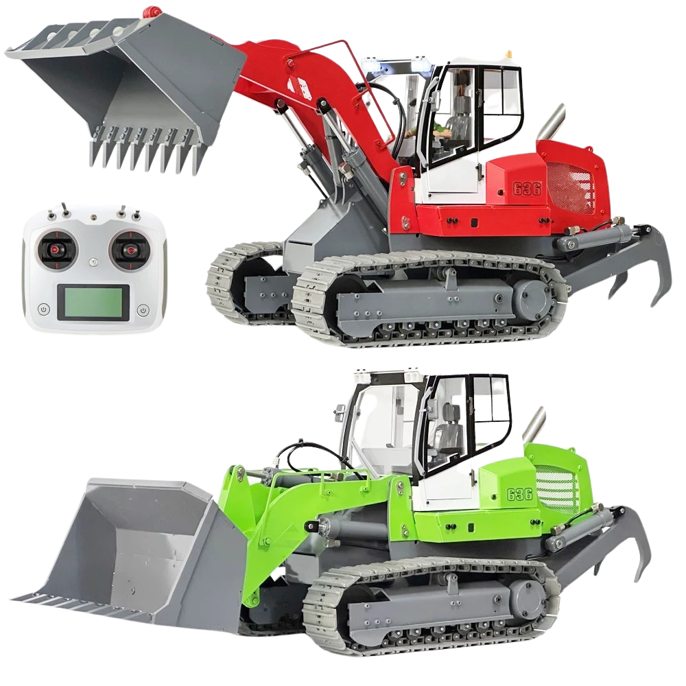 JZ636 RC Hydraulic Crawler Loader – Heavy Duty RC