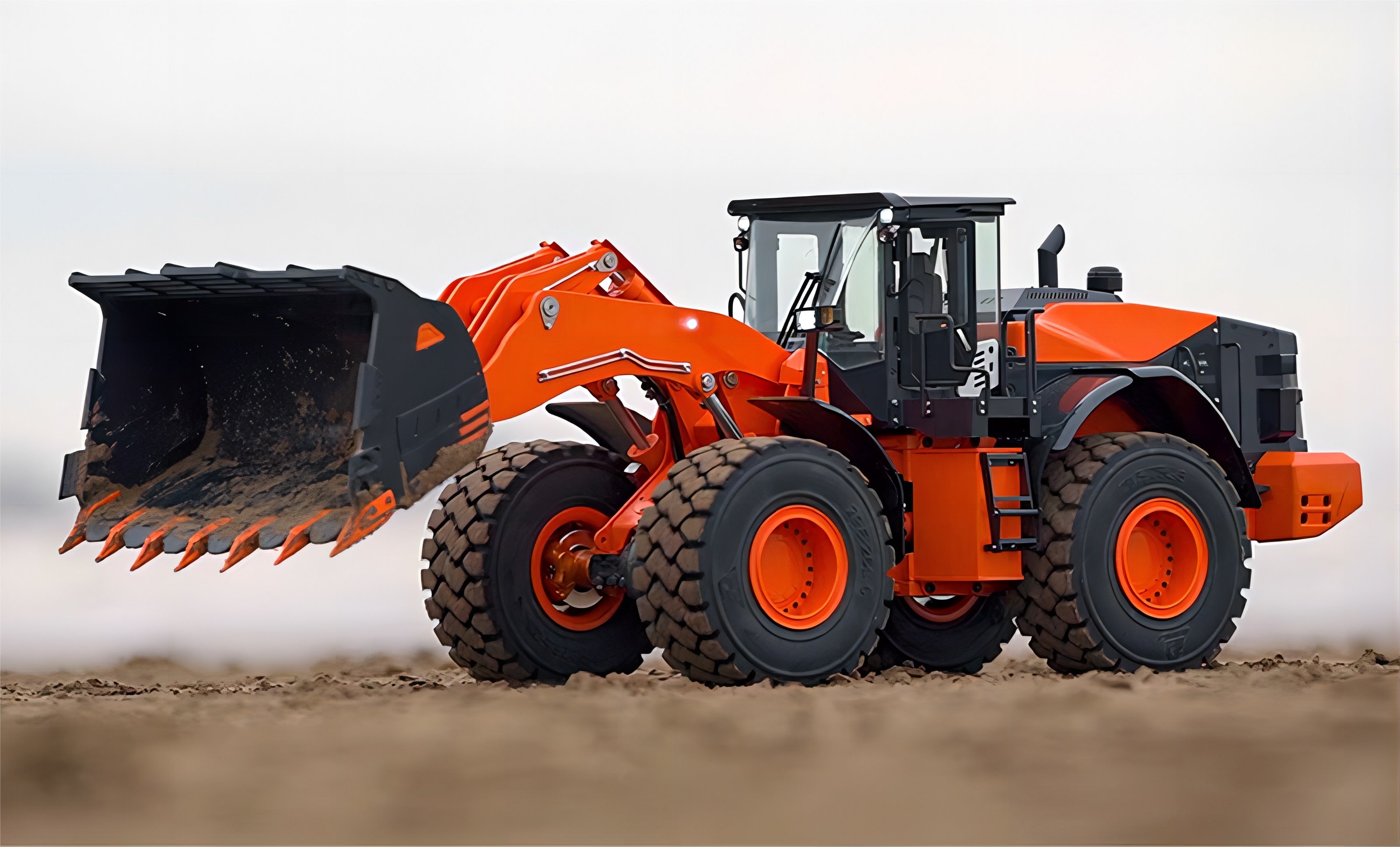 Hitachi ZW370 RC Wheel Loader | JDM-198 – Heavy Duty RC