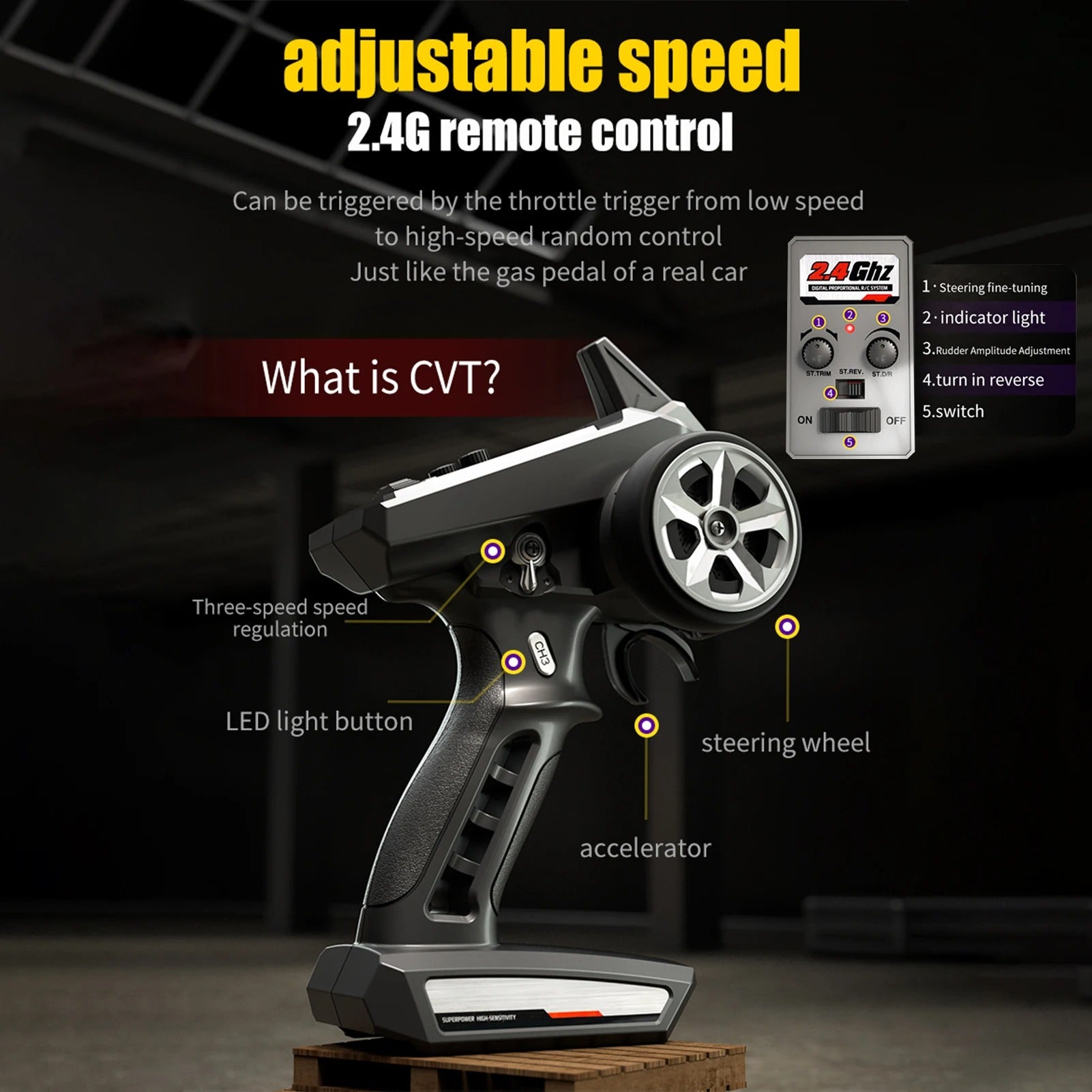SCY 16102 PRO RC CAR – Heavy Duty RC