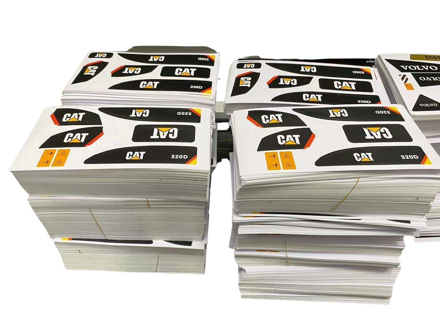 CAT sticker for Huina 1580 Excavator – Heavy Duty RC