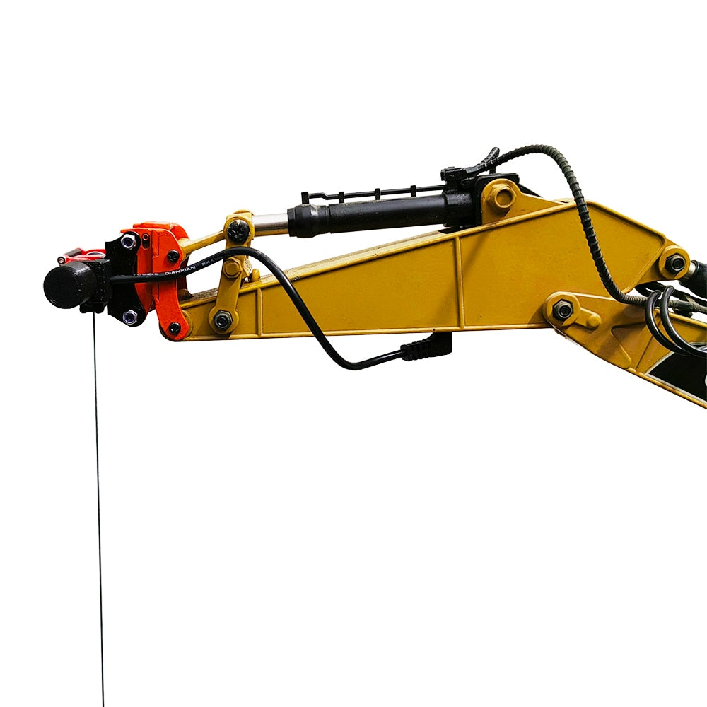 Cable Winch With Metal Quick Hitch Bucket Changer for Huina 1550 / 158 ...