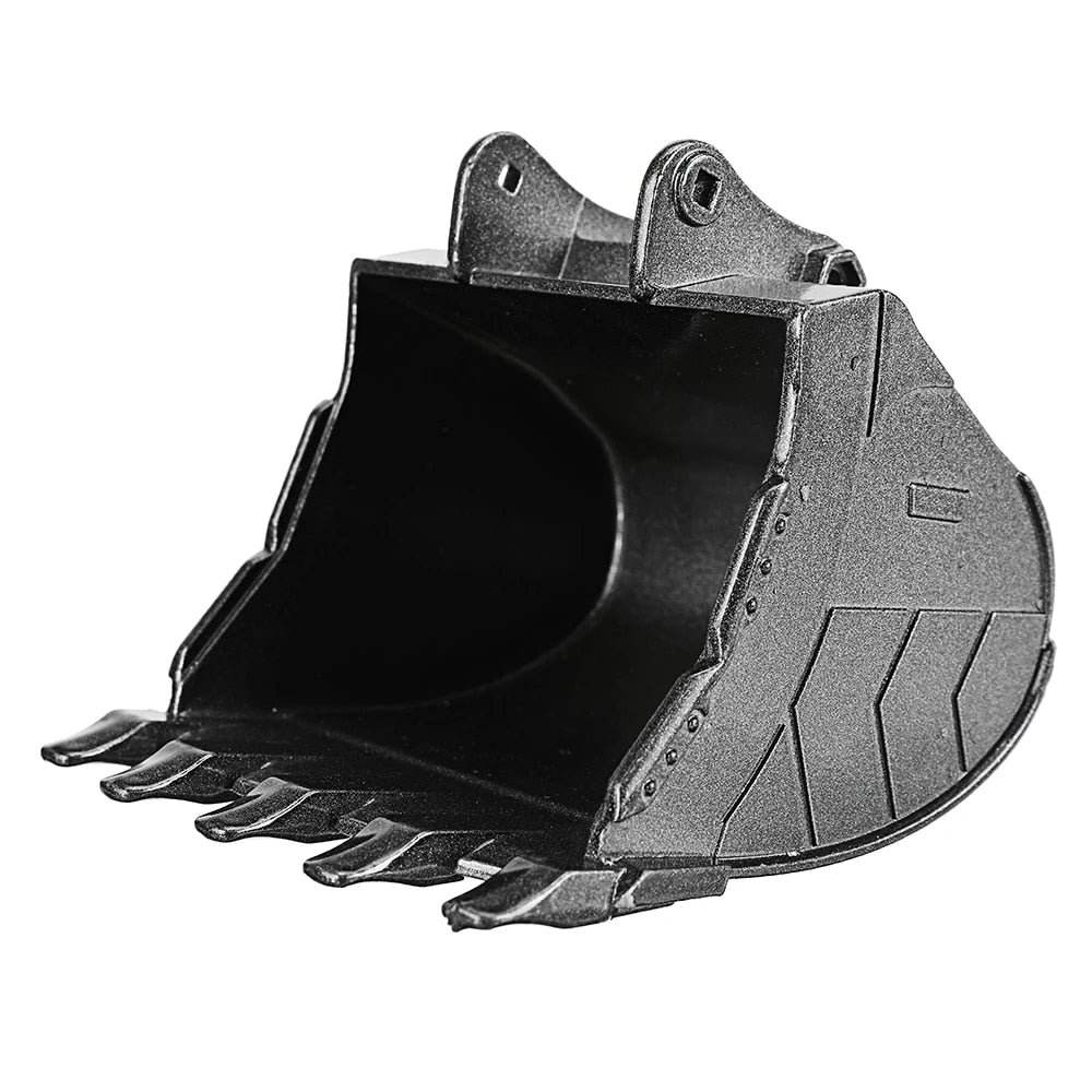 Upgraded Metal Simulation Bucket for Huina 1550 1580 1592 – Heavy Duty RC